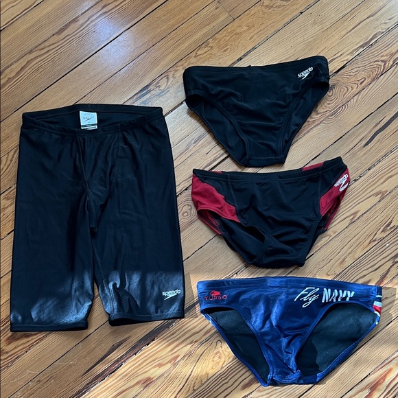 Speedo | Swim | Speedo Mens Set Of 4 Swim Suits | Poshmark